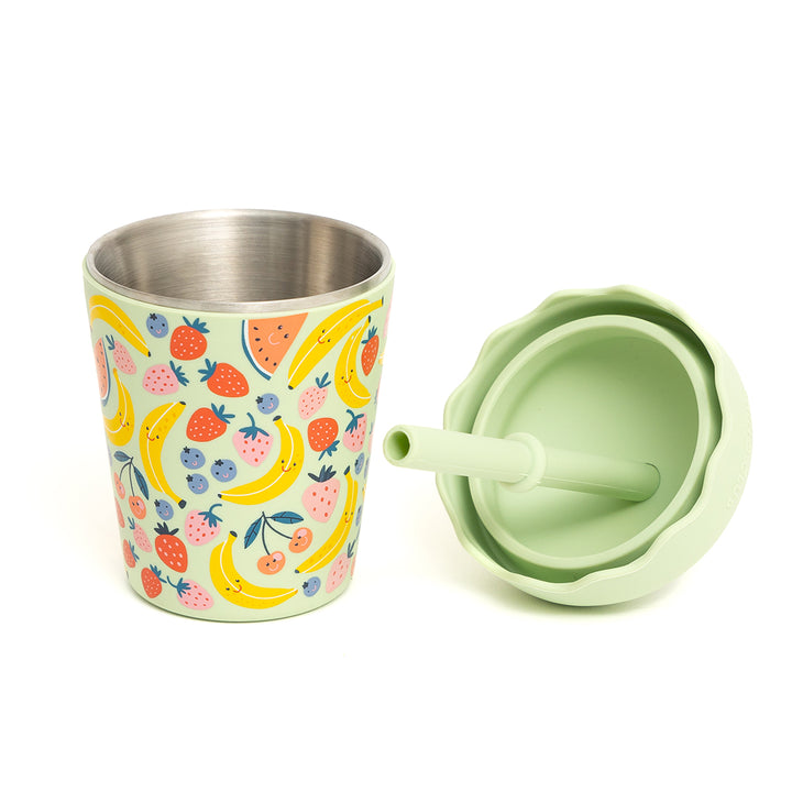 Kids Smoothie Cups I Stainless Steel & Silicone I By Chino Club – chinoclub